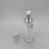 China Skincare Plastic Cosmetic Toner Bottle Cylinder Lotion Pump 30g for sale