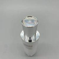 China Skincare Plastic Cosmetic Toner Bottle Cylinder Lotion Pump 30g for sale