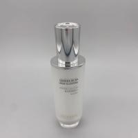 China Skincare Plastic 30ml Cosmetic Lotion Pump Cosmetic Toner Bottle White for sale