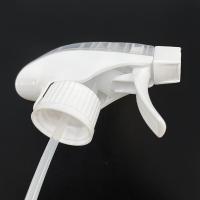 China Handbutton Household Oil Cleaning Plastic Trigger Spray Bottle Head Double Cover for sale