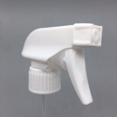China Hand Button Type Plastic Spray Pump Square Gun Plastic Spray Cleaner Nozzle for sale
