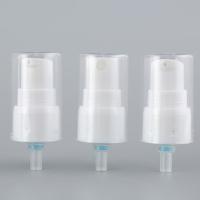 China Plastic Press Makeup Water Perfume Fine Mist Sprayer Head Translucent Half Cover for sale