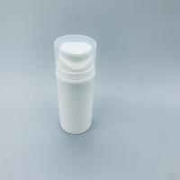 China White Plastic Press PP Airless Bottle Cosmetics Distribution for sale
