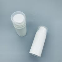 China White Plastic Press PP Airless Bottle Cosmetics Distribution for sale