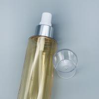 China Pump Sprayer Cosmetic PET Bottle Hand Disinfection Transparent Matte for sale