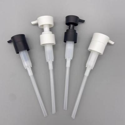 China 2.3ml 28 410 PET Plastic Pump Head For Hair Conditioner Shampoo for sale