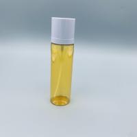 China PET yellow translucent aerosol pump bottle plastic hand sanitizer for sale