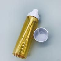 China PET yellow translucent aerosol pump bottle plastic hand sanitizer for sale