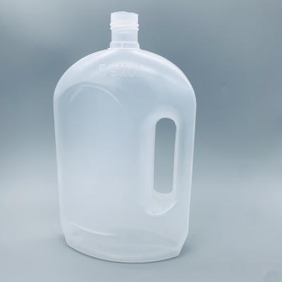 China Soft Corrosion Resistance Semitransparent PE Bottle For Disinfectant Alcohol for sale