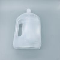 China Soft Corrosion Resistance Semitransparent PE Bottle For Disinfectant Alcohol for sale