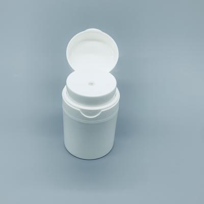 China White PP Airless Lotion Cream Pump Bottle 30 ml 50 ml 100 ml 120 ml for sale