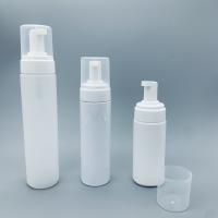 China Disinfection PE Plastic Bottle Round Shape White blue translucent for sale