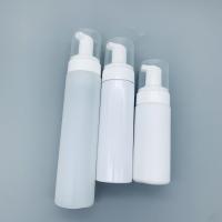 China Disinfection PE Plastic Bottle Round Shape White blue translucent for sale