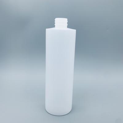 China PE White Translucent 250cc PE Plastic Bottle Disinfectant Custom Color for sale