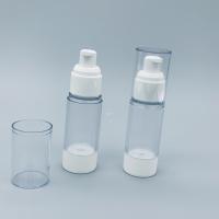 China White Transparent Acrylic Airless Bottle 15 30 50ML for sale