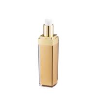 China 30ml 50ml Black plastic emulsion bottle Set Acrylic emulsion packaging bottle for sale