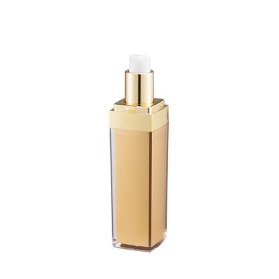 China 30ml 50ml Black plastic emulsion bottle Set Acrylic emulsion packaging bottle for sale
