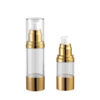 China AS cover cosmetics in plastic vacuum bottles Acrylic Airless Bottle for sale