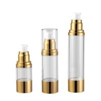 China AS cover cosmetics in plastic vacuum bottles Acrylic Airless Bottle for sale
