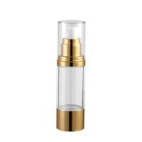 China AS cover cosmetics in plastic vacuum bottles Acrylic Airless Bottle for sale
