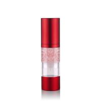 China Vacuum cosmetics bottle, 15ml 20ml 30ml 50ml vacuum pearling essence bottle for sale