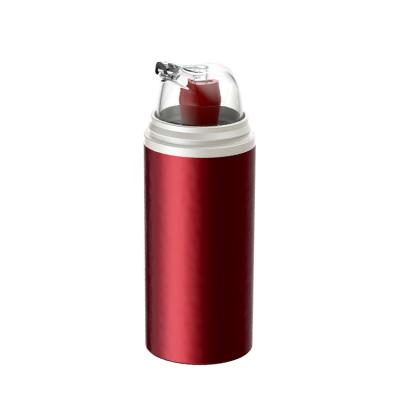 China Skin care packaging bottle 30ml 50ml 75ml full plastic vacuum emulsion bottle for sale