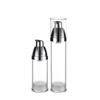 China Skin care packaging bottle 30ml 50ml 75ml full plastic vacuum emulsion bottle for sale