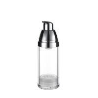 China Skin care packaging bottle 30ml 50ml 75ml full plastic vacuum emulsion bottle for sale