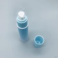 China Blue PP airless lotion pump bottle cosmetic packaging for lotion essence for sale