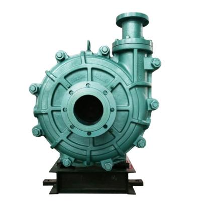 China Automotive Industry High Chrome Centrifugal Pump Small Slurry Transfer Pump Rubber Coating Mud Pump For Sand Water for sale