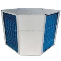 China air to air Counterflow Plate Double Folded Edge 0.13mm Thickness Flat Aluminum Foils air Conditioner Core for sale