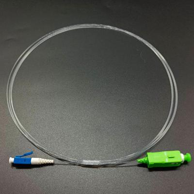 China G657A2 G657B3 Fiber Optic FTTH Drop Cable Nylon Invisible Transparent for sale
