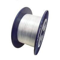 China G657A2 G657B3 Fiber Optic FTTH Drop Cable Nylon Invisible Transparent for sale