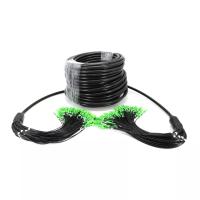 China 144 Cores SC/UPC-SC/UPC Breakout Fanout Fiber Optic Patch Cable Single Mode for sale