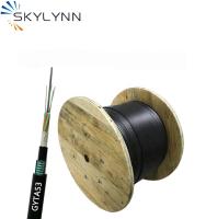 China 48 Core Fiber Optic Cable Outdoor Loose Tube Armoured GYTA53 Direct Burial for sale