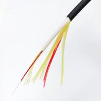 China FTTH Round Pulling  Adss Fiber Optic Cable 4.6mm 5.0mm 6.0mm GJYFJH for sale