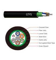 China GYTS Stranded Loose Tube Fiber Optic Cable G655 36F 9.0mm Outdoor Armored for sale