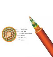 China 6 Core Fiber Optic 2.0mm Break Out Cable Puller 8F 3.0mm for sale