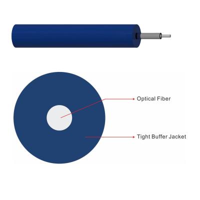 China GJJV Tight Buffered Fiber Fiber Optic Cable G652 for sale