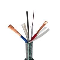China Composite 12 Core Hybrid Fiber Optic Outdoor Cable 0.36 dB and Power 3000N Tensile for sale