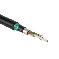 China GYFTA53 Pre Terminated Fiber Optic Outdoor Cable 250μm 2-144 Cores Direct Burial for sale