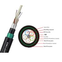 China GYFTA53 Pre Terminated Fiber Optic Outdoor Cable 250μm 2-144 Cores Direct Burial for sale