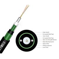 China GYXTW53 Outdoor Optical Fiber Cable 8 Core 12mm Armored Direct Burial 1300nm for sale
