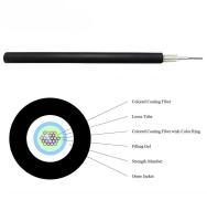 China No Metal FRP Optical Fiber Duct Cable 24F GYFXTY 6mm Outdoor Loose Tube for sale