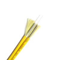 China GJSFJV Armored Single Mode Fiber Optic Cable G657 Duplex Zipcord for sale