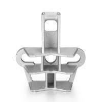 China Figure 8 Fiber Optic Cable Clamp 8-12mm Stainless Steel Pole Mount for sale