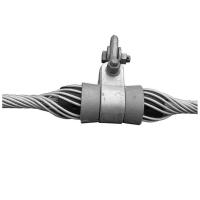 China OPGW ADSS 3 Bolt Cable Suspension Clamp for Fiber Optic Cable OEM 25 Degree for sale