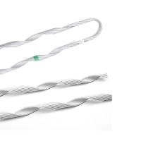 China 160KN RTS OPGW Tension Clamp Aluminum Clad Steel Preformed Dead End for Fiber Optic Cable for sale