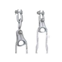 China Preformed Tension Clamp for ADSS OPGW Fiber Optic Cable 12-20mm Diameter ROHS for sale