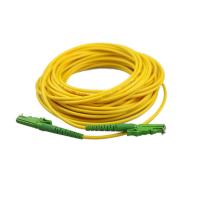 China E2000 to E2000 Fiber Optic Patch Cord OM3 OM4 3m Duplex Multimode for sale